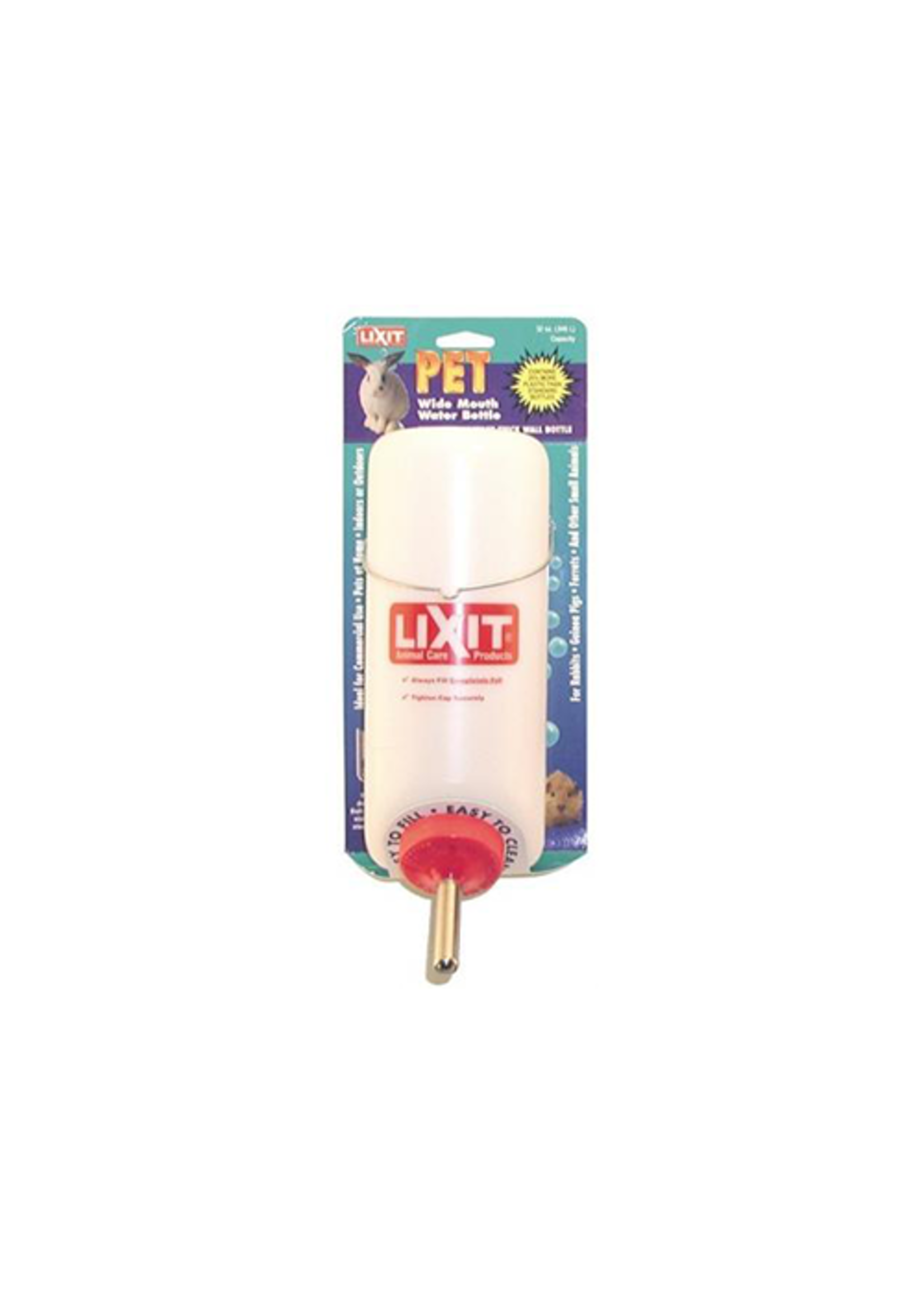 LIXIT Wide Mouth Water Bottle 32 oz - Chirp N Dales Pet Supply