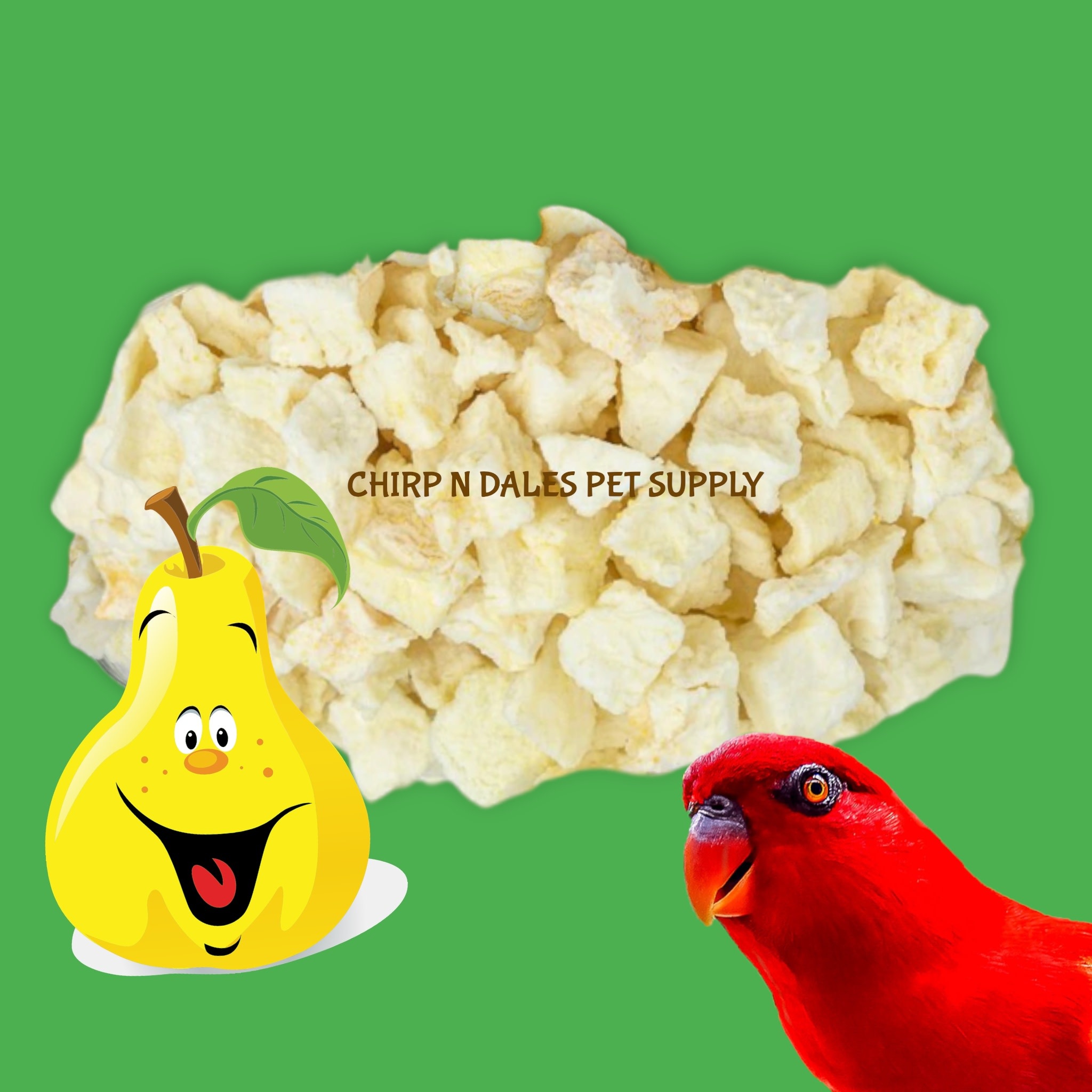 Simply Pears Freeze Dried Pears - Chirp N Dales Pet Supply