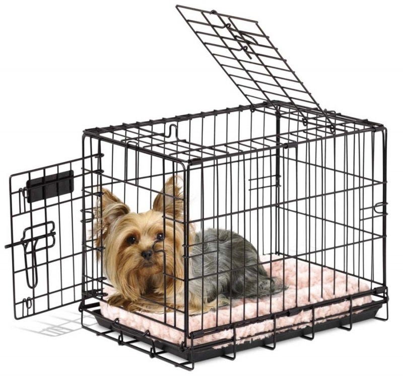 PRECISION Great Crate 2-door \ Black (GRC1000) - Chirp N Dales Pet Supply