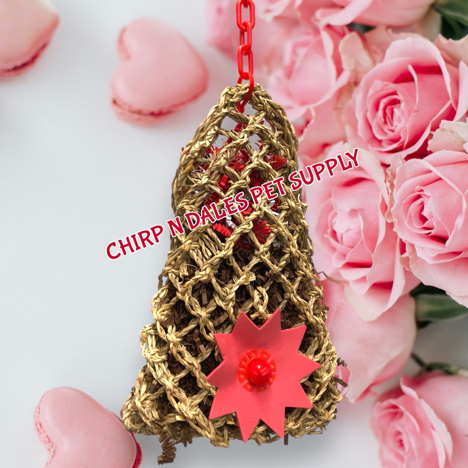 Bonkers Valentine Burrito 12"x7" - Chirp N Dales Pet Supply