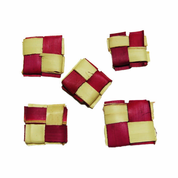 Zoo Max Colored Small Palm Cube 1" x 1" 101264 - Chirp N Dales Pet Supply