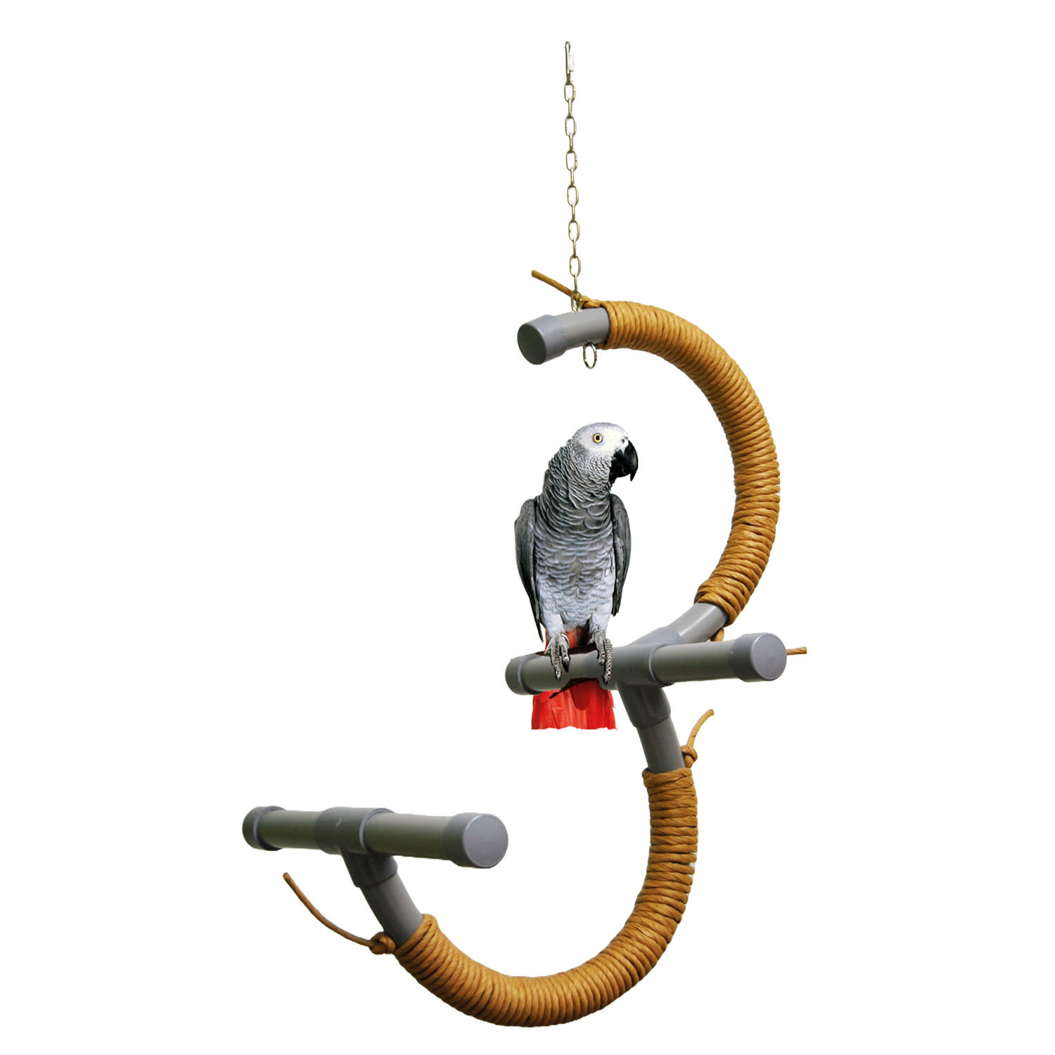 Zoo Max PVC PERCH *3* (35" X 20") 755 - Chirp N Dales Pet Supply