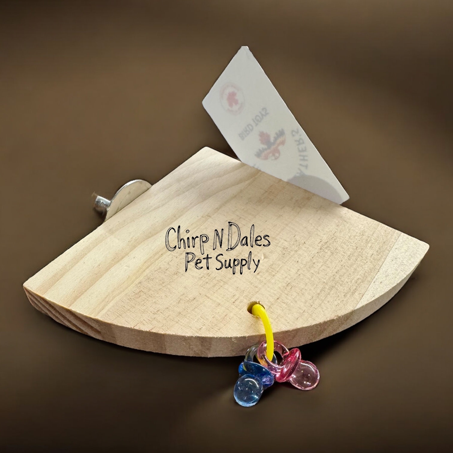 Happy Feathers Corner Perch Small - Chirp N Dales Pet Supply