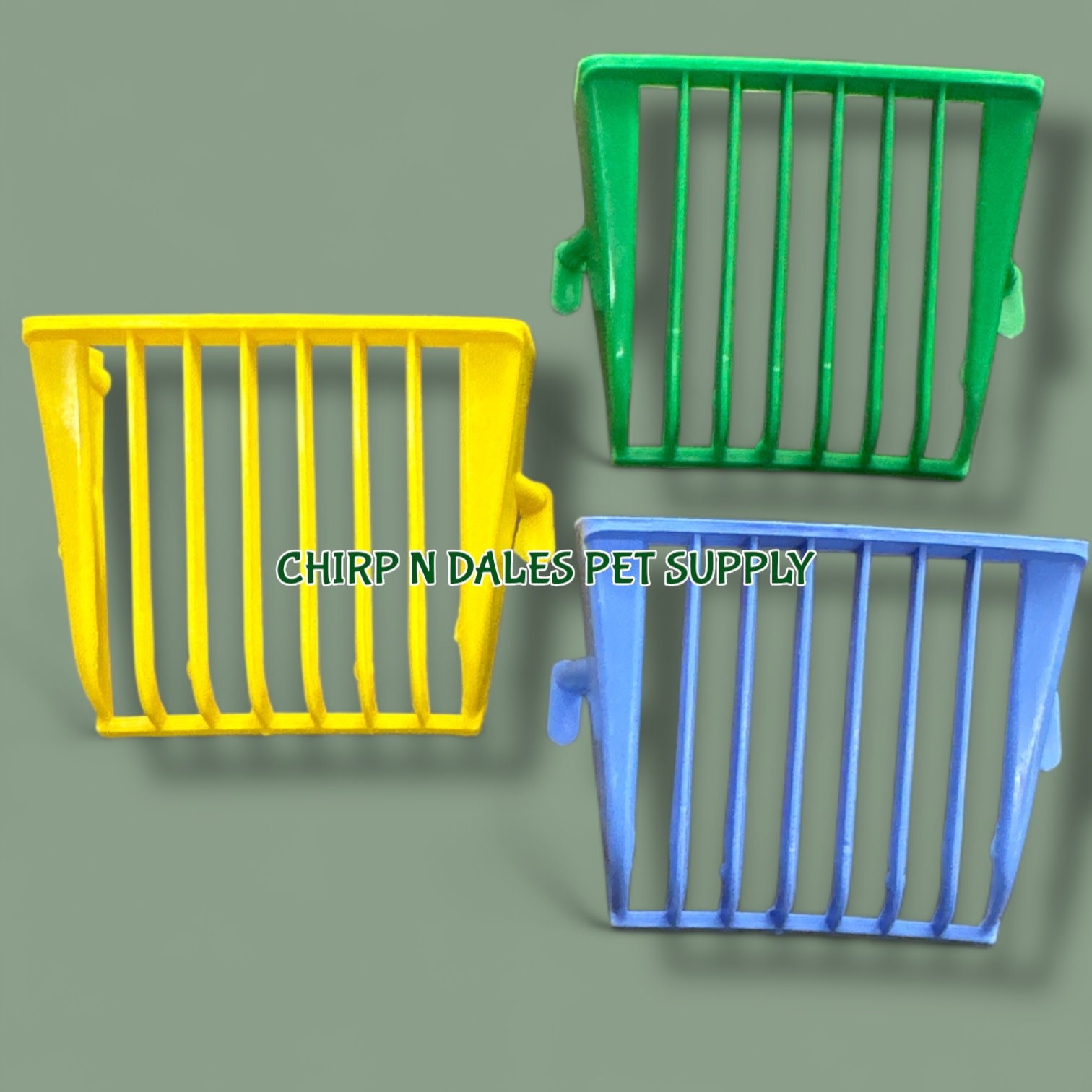 Plastic Holder for Nesting Material or Salad Assorted Colors - Chirp N ...