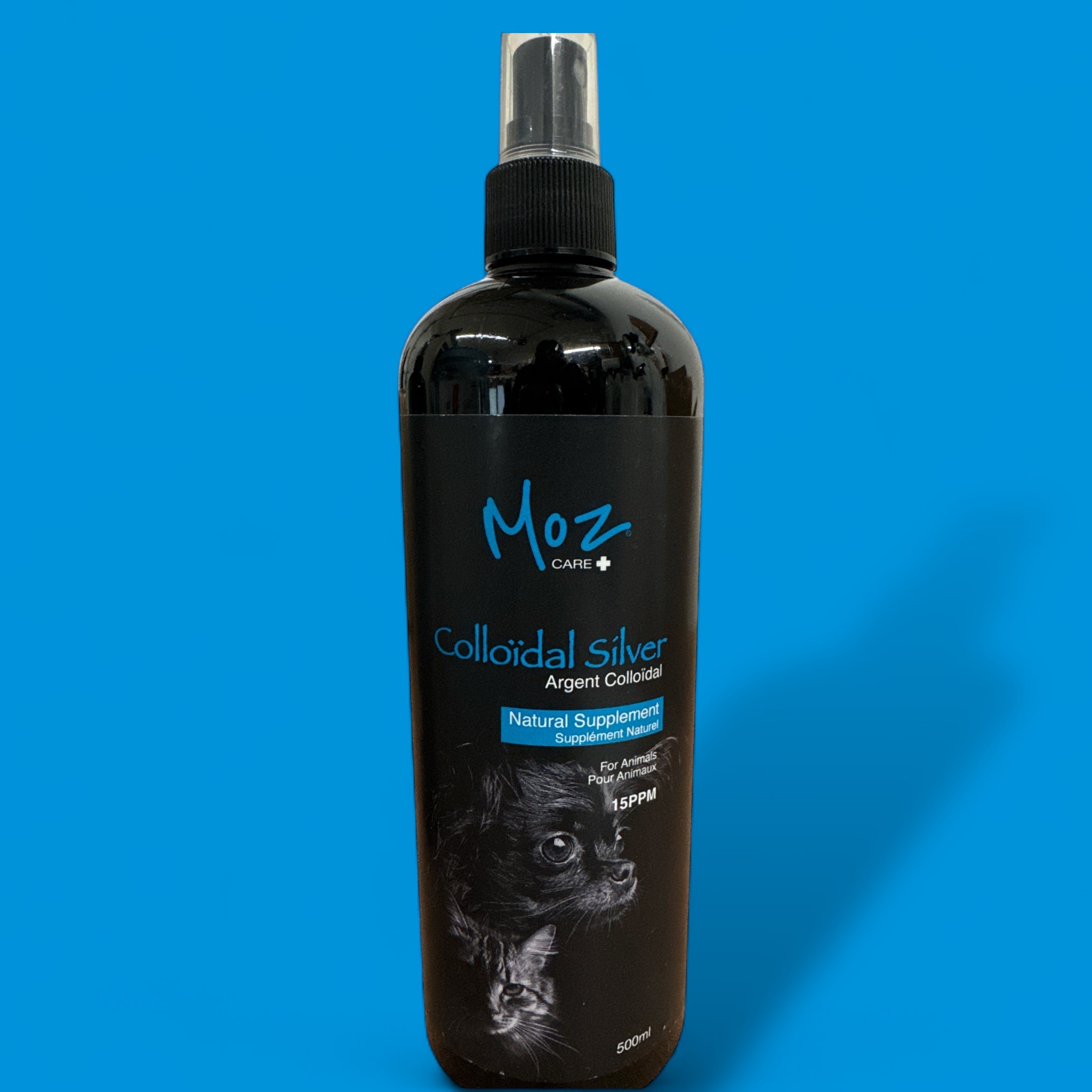 Moz Care Colloidal Silver 500ml - Chirp N Dales Pet Supply