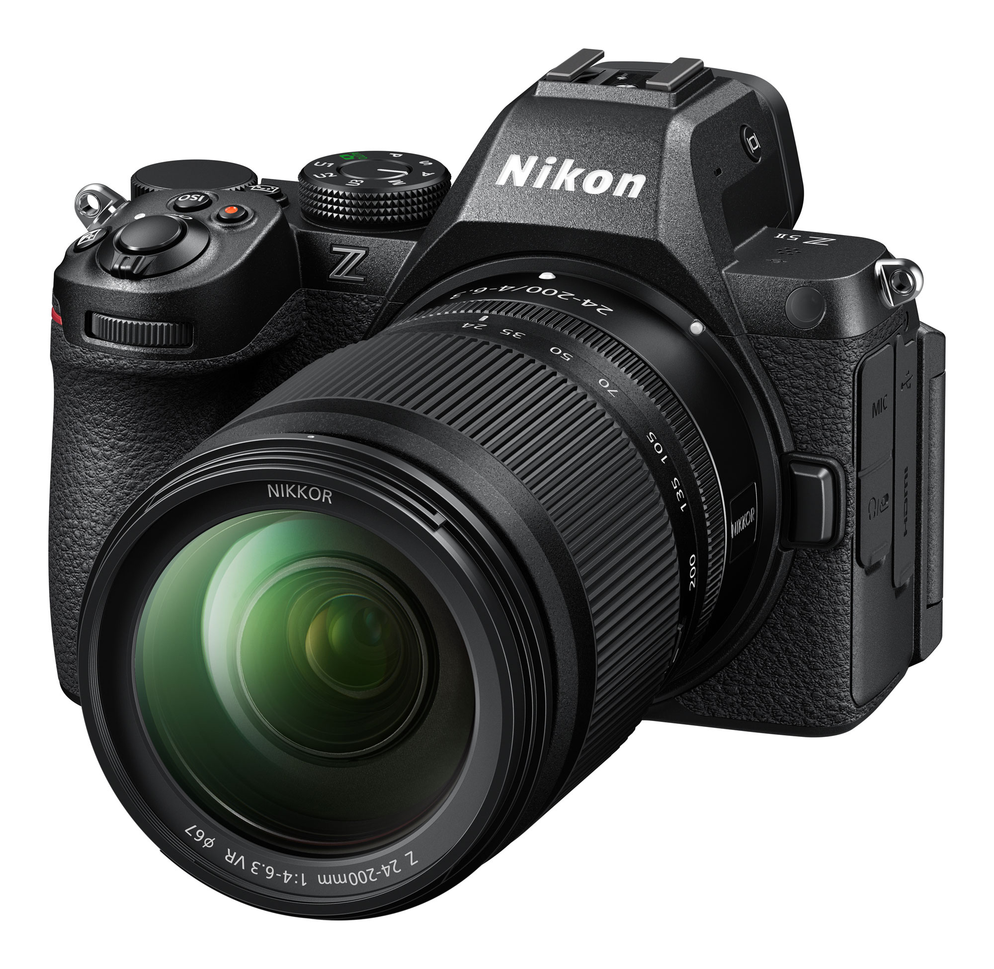 Nikon Z5II FX-format Mirrorless Camera Body w/ NIKKOR Z 24-200mm f/4-6.3 VR - Looking Glass ...