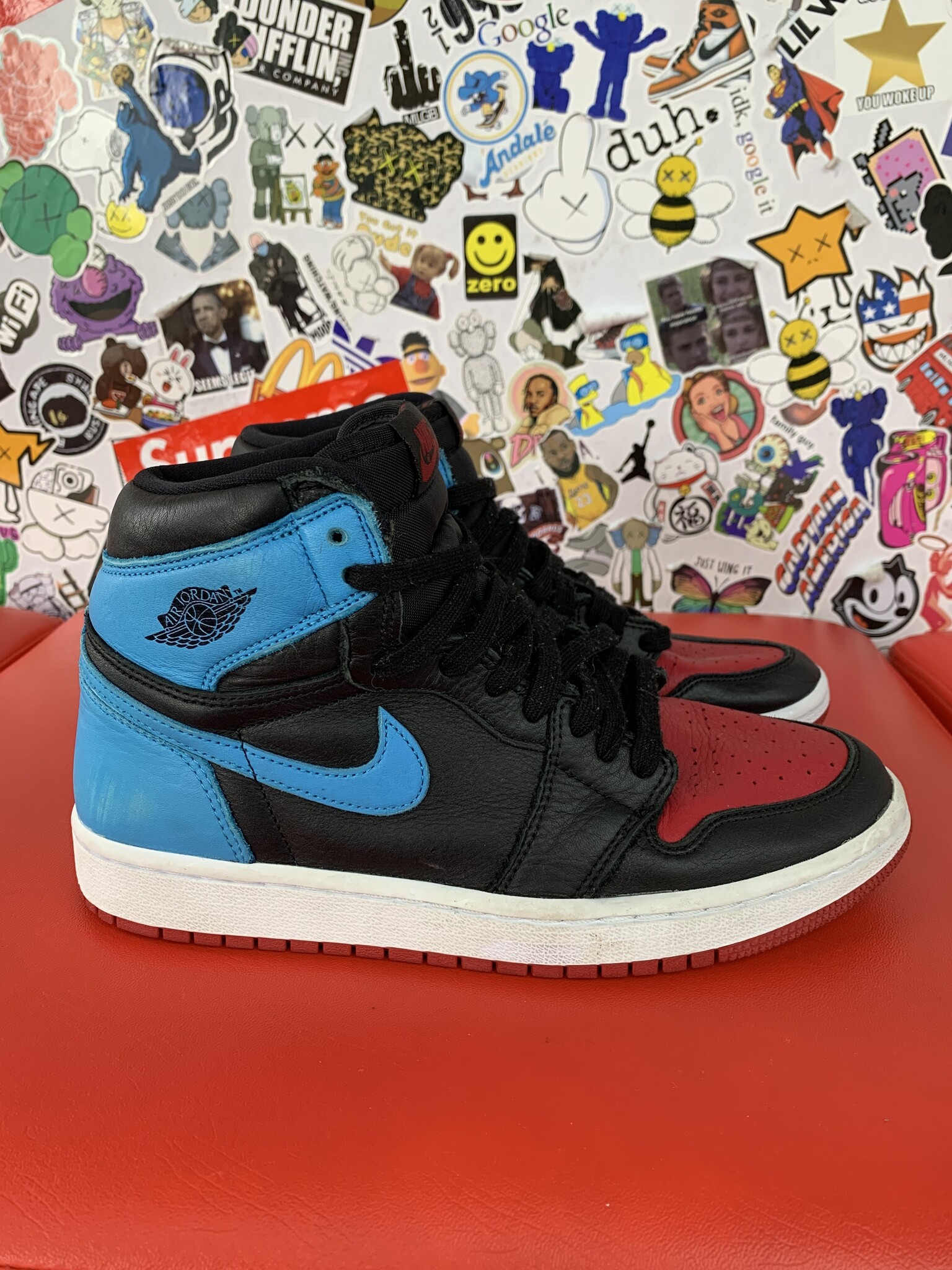 Used Jordan 1 Retro High Retro NC to CHI (Rep. Box) - Aphonics