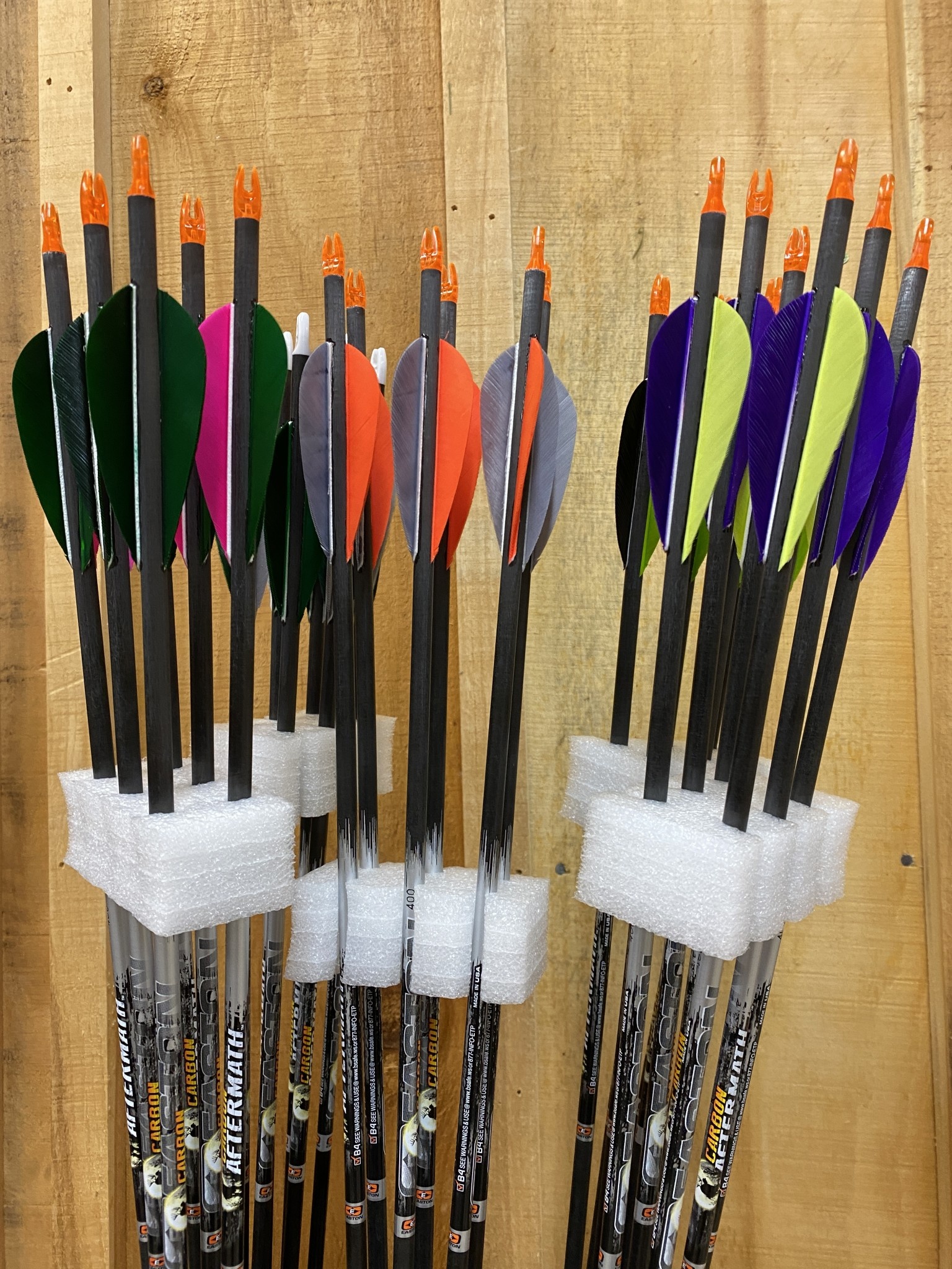 Easton Aftermath Arrows 400 3" Feathers - Antler River Archery