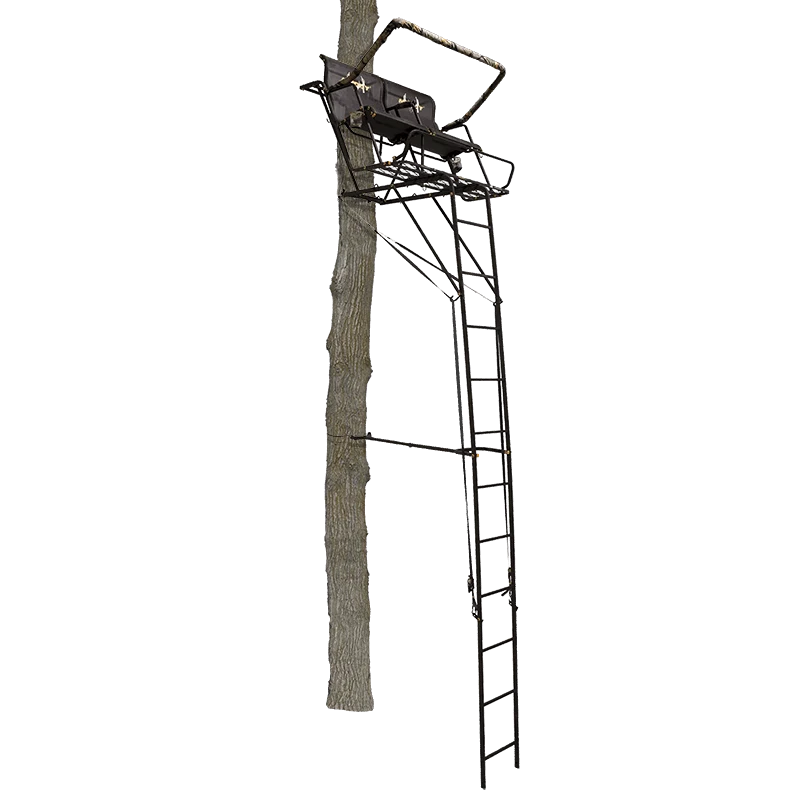Muddy Stronghold 2.5 XLT 2 Man Ladder Stand - Antler River Archery