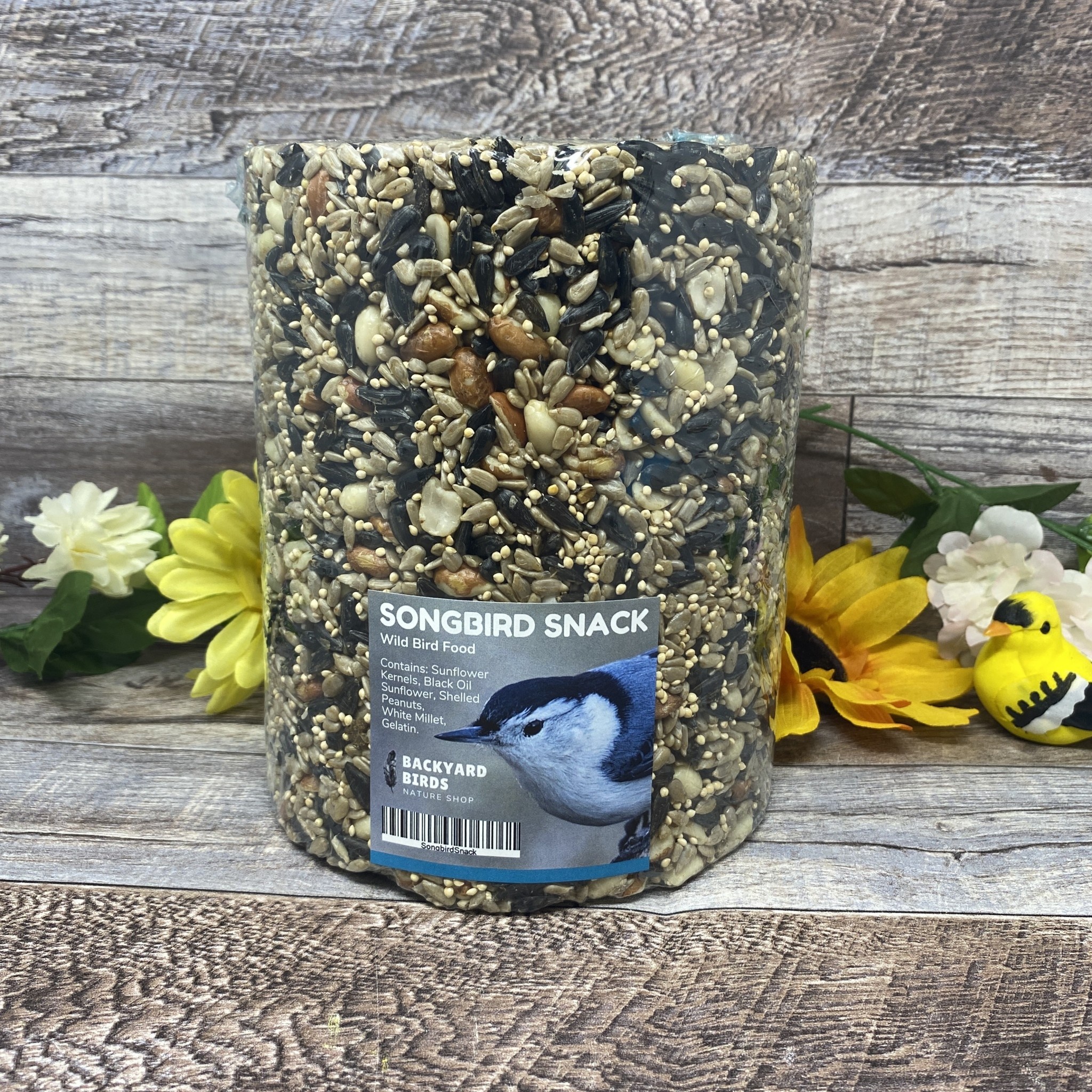 Songbird Snack - Large Cylinder - Backyard Birds Nature Shop