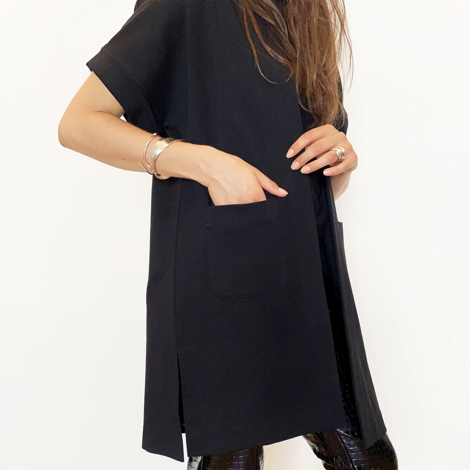 Lux Long Lab Coat - Josephine's In Irvington