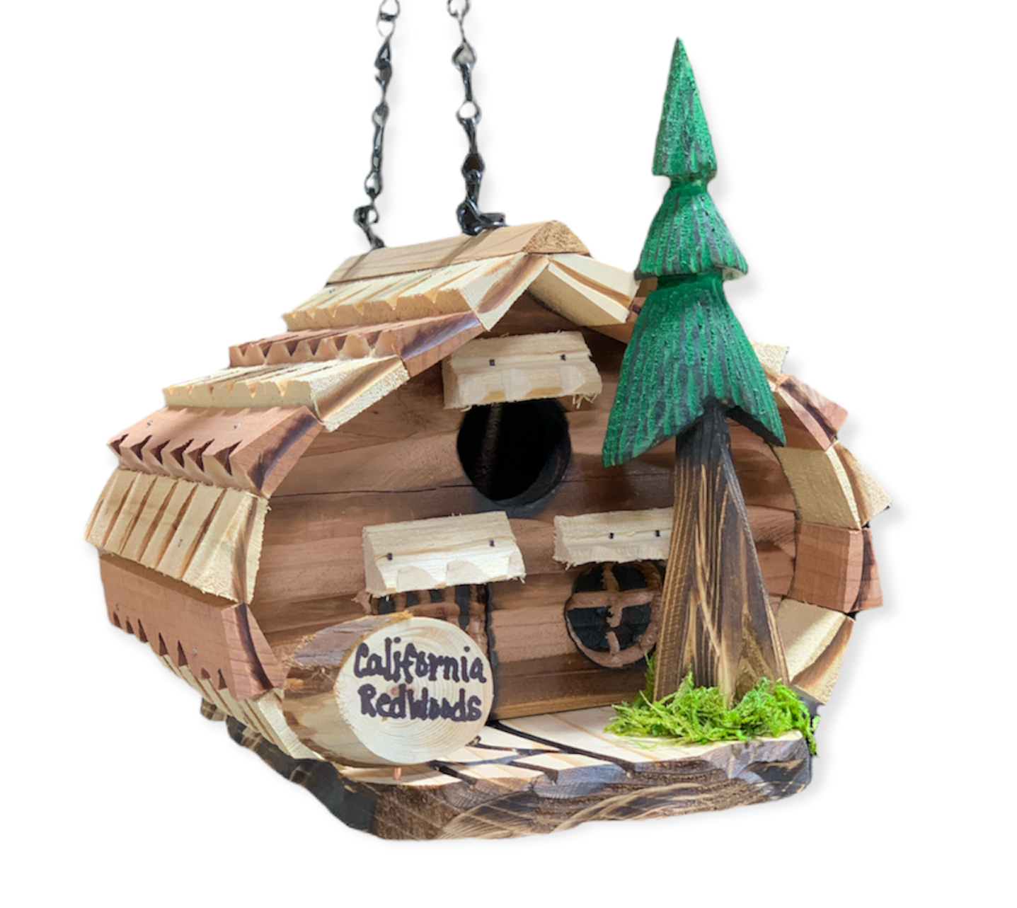 Redwood Birdhouse (Squishy) - Grandfather Tree Gifts and More
