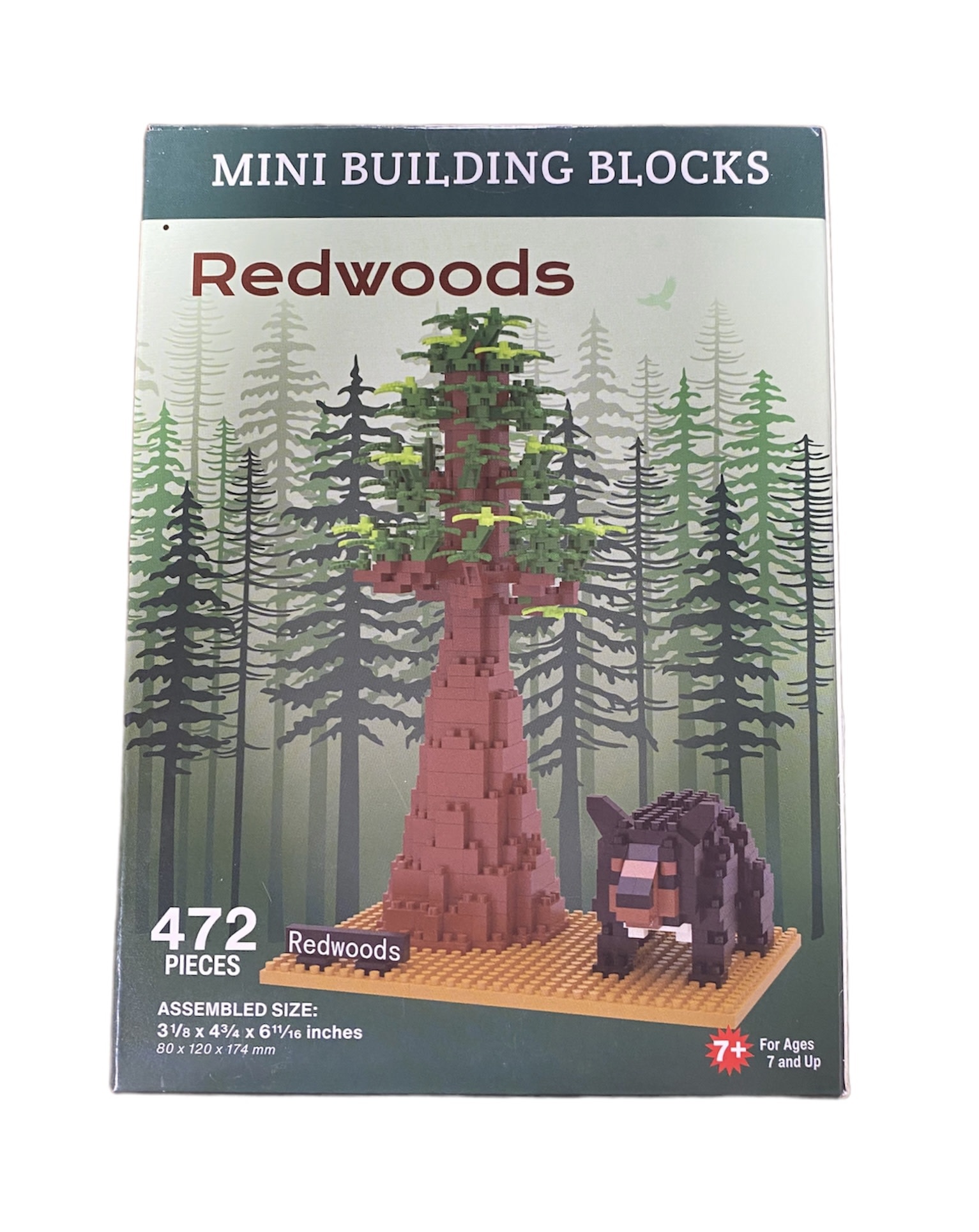 Mini Building Blocks (Redwood) - Grandfather Tree Gifts and More