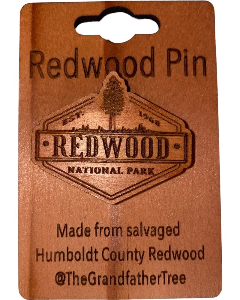 Collectible Pin (Redwood) National Park - Grandfather Tree Gifts and More