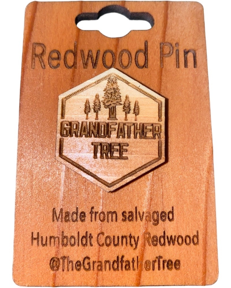 Collectible Pin (Redwood) GTree - Grandfather Tree Gifts and More