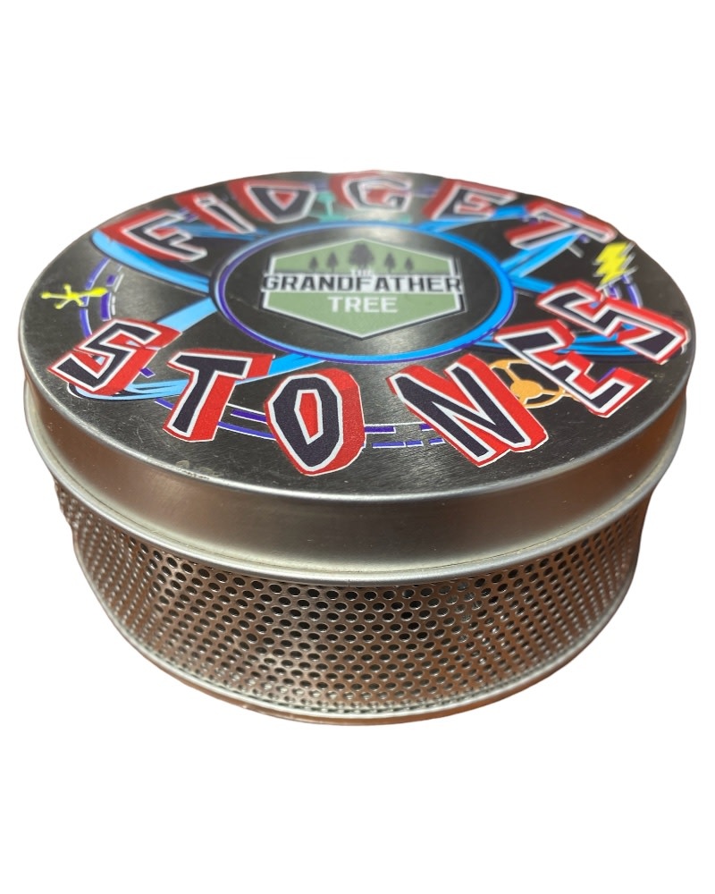 Fidget Stone Tin - Grandfather Tree Gifts and More