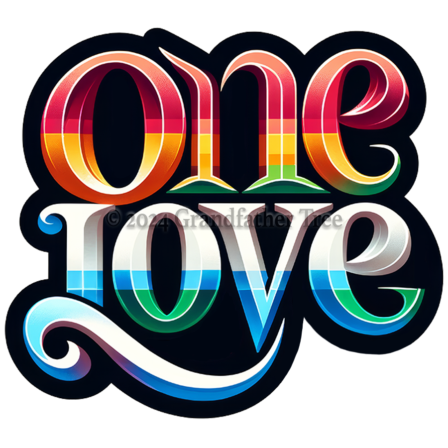Sticker (One Love) 4