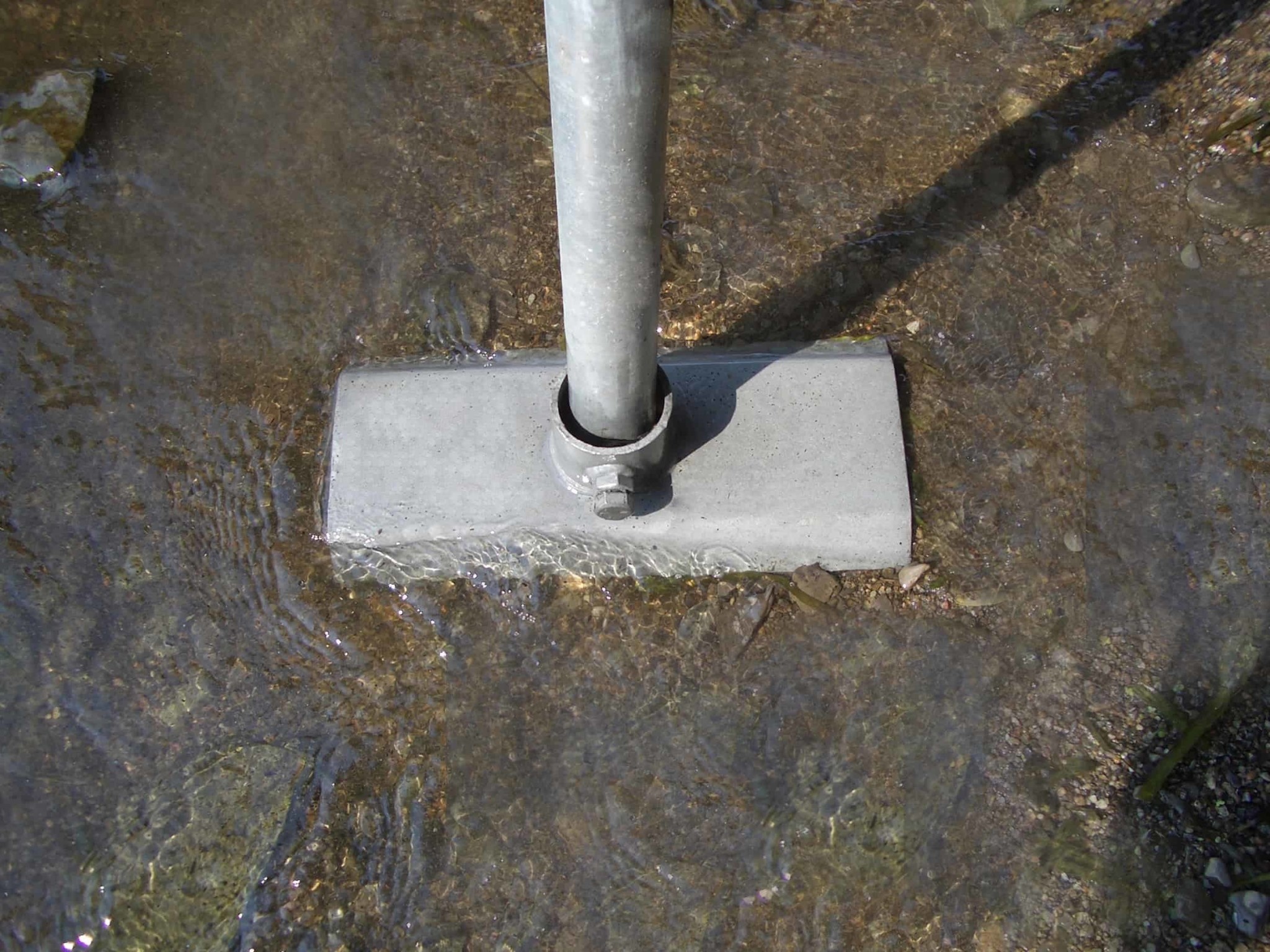 Dock Base Plate 6-12 Galvanized Steel | Durable & Easy to Install ...