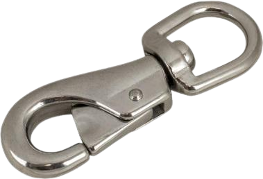 Swivel Eye Snap. Stainless Steel. 50-36441K with a spring-loaded latch ...