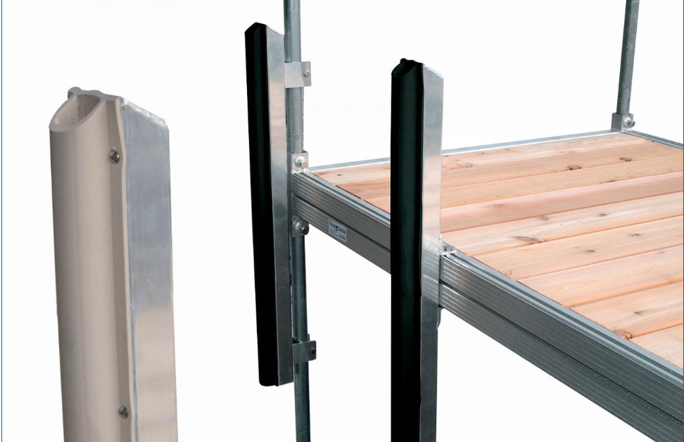 Bertrand Vertical Post Bumper - Side or Post Mount - Dock Guys LLC