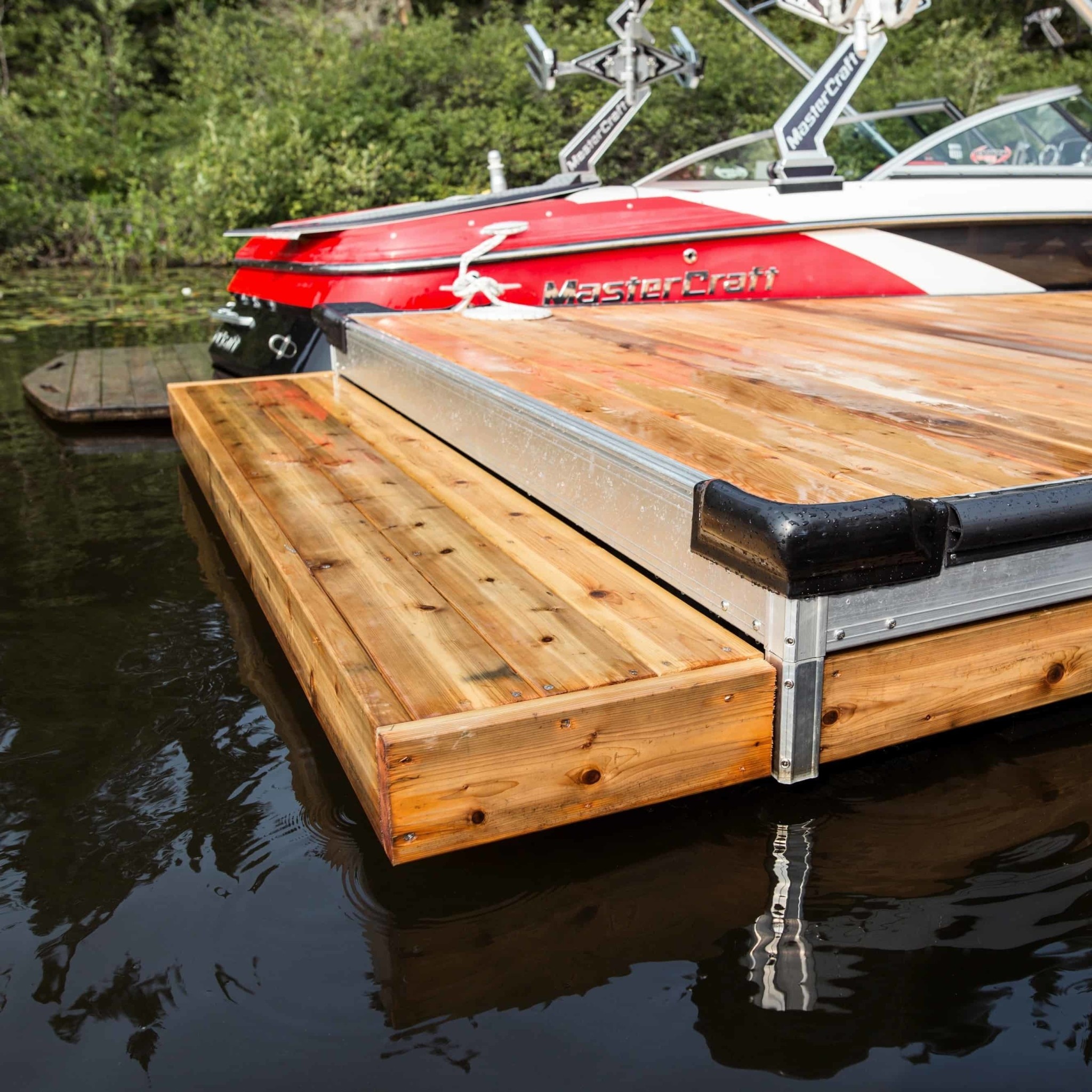 Dock Lower Deck Adjustable Width for Custom Fit - Dock Guys LLC