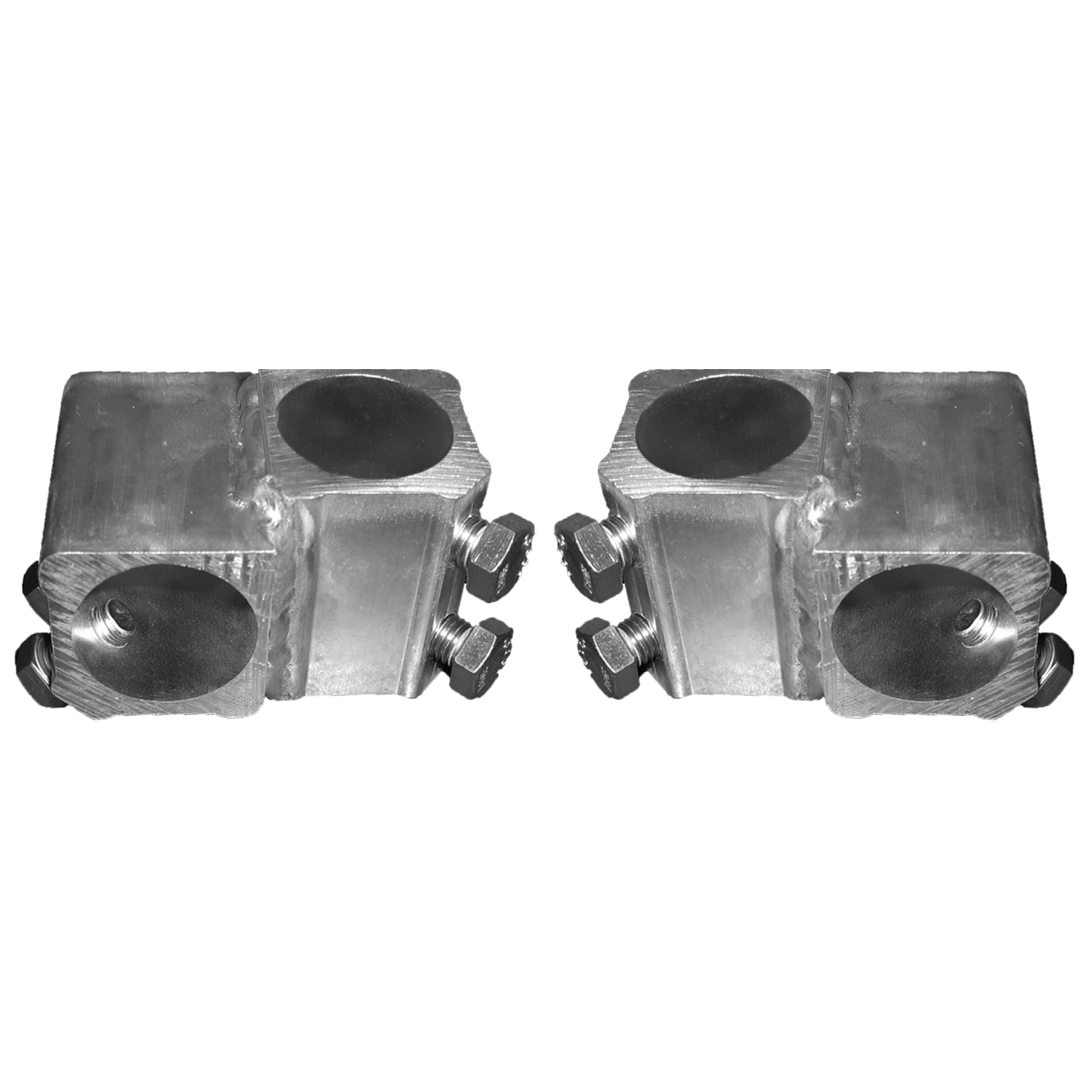 Multinautic 2x Aluminum T-Adapters for 1-11 Dock - Dock Guys LLC