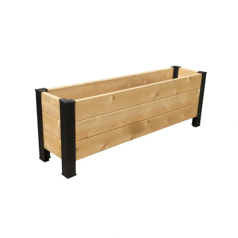 Customizable 17-inch Elevated Planter Box Kit | No Wood - Dock Guys LLC