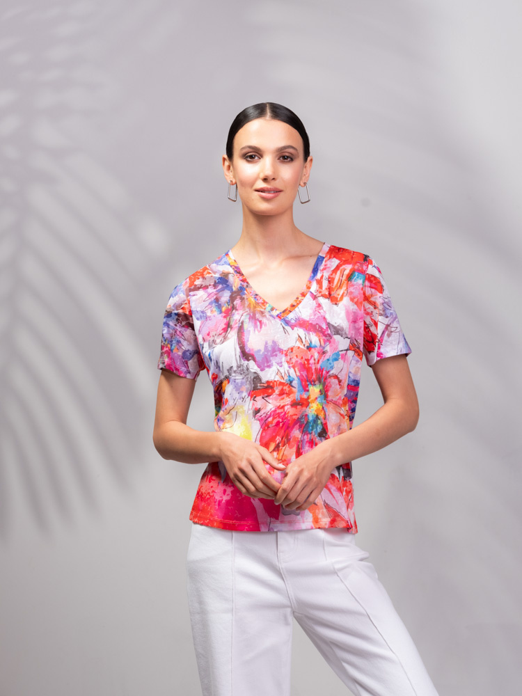 T-Shirt Alison Sheri A45106 - Boutique Subtile