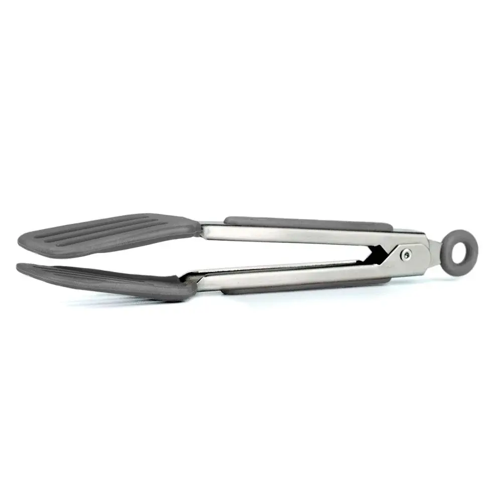 Mini Turner Tongs- Charcoal - The Kitchen Engine