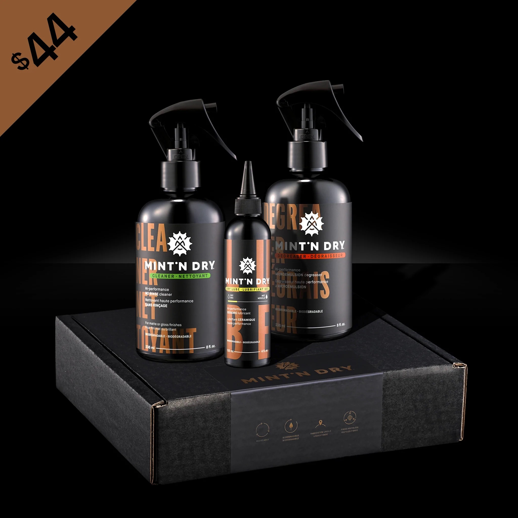 Ensemble de nettoyage de vélo