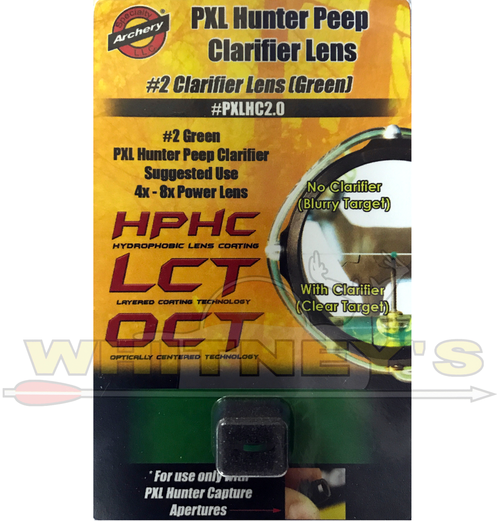 Specialty Archery 2.0 PXL Hunter Peep Clarifier (GREEN) - Whitney's ...