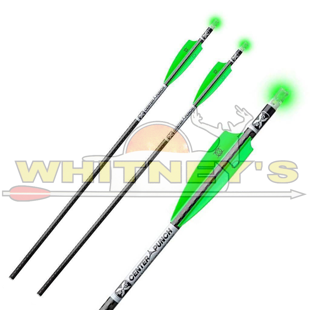Tenpoint 20" EVO-X Lighted Centerpunch Carbon arrows - 3pk - Whitney's ...