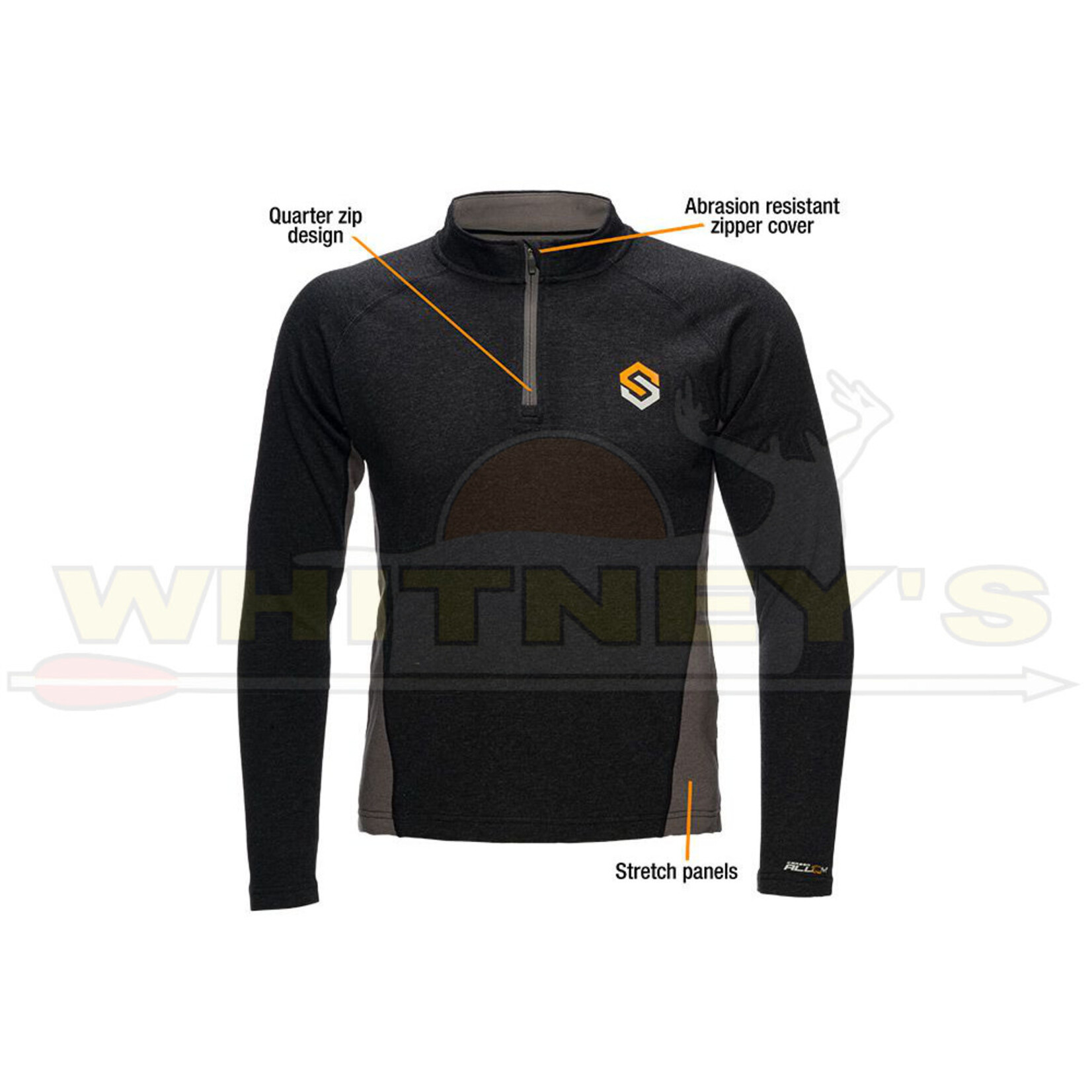 Scentlok Technologies Trek Base Layer Top - Whitney's Hunting Supply
