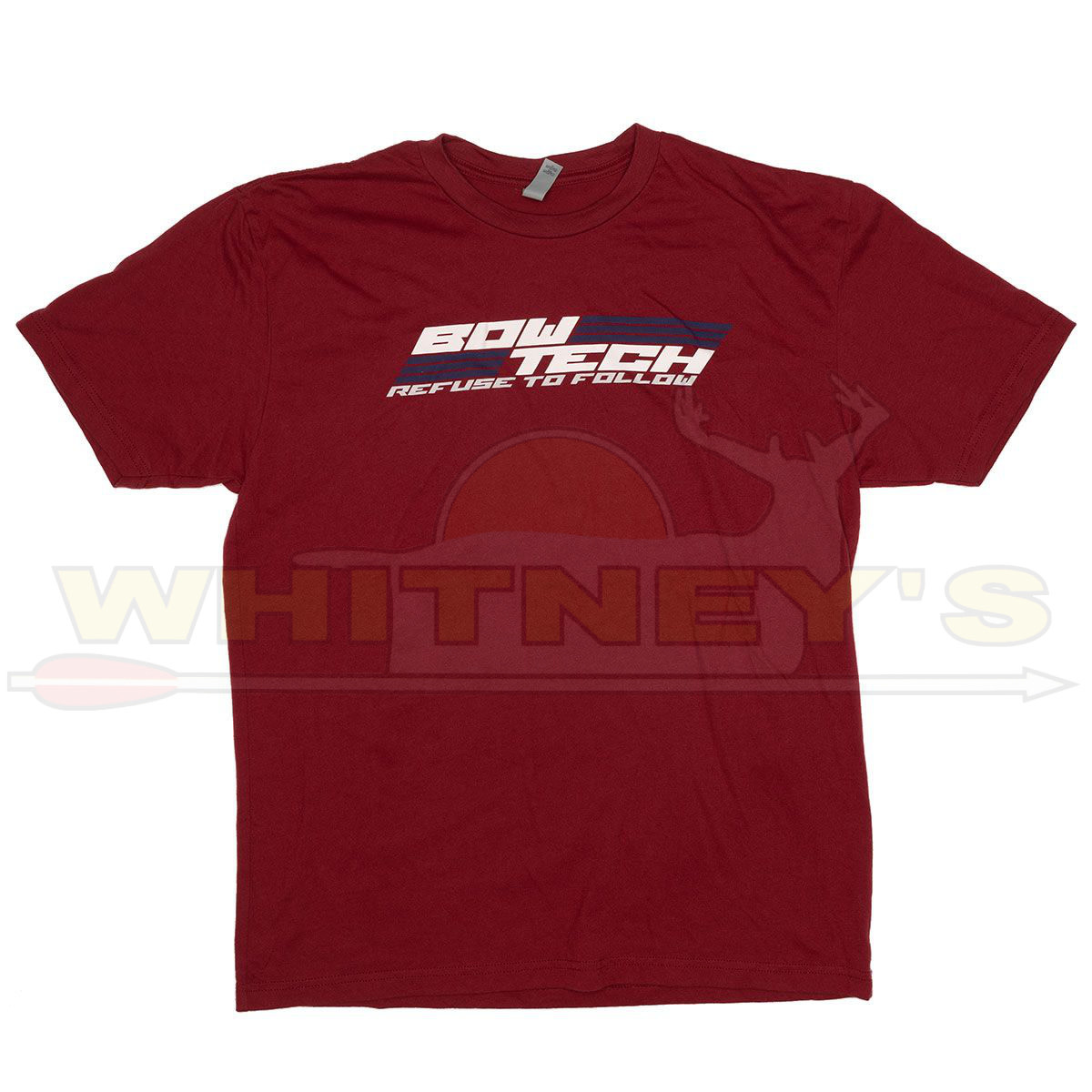 Bowtech Patriotic Shield GI Joe Tee, Cardinal - Whitney's Hunting and ...