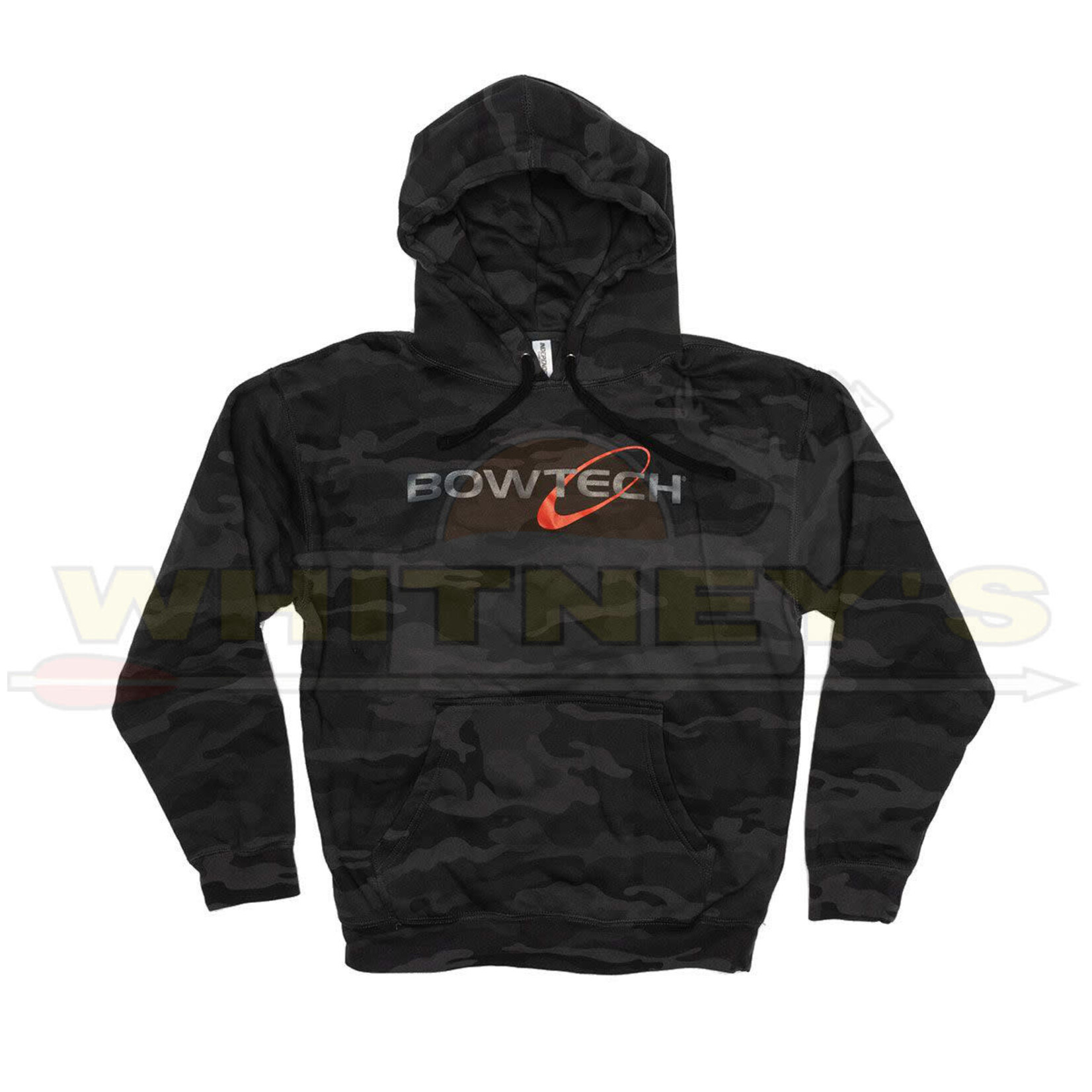 Bowtech Black Camo Logo Hoodie - Whitney's Hunting Supply