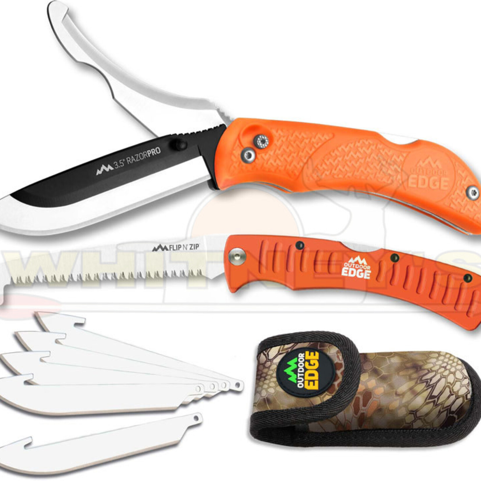 Outdoor Edge Razor-Pro Combo, Orange - Whitney's Hunting Supply