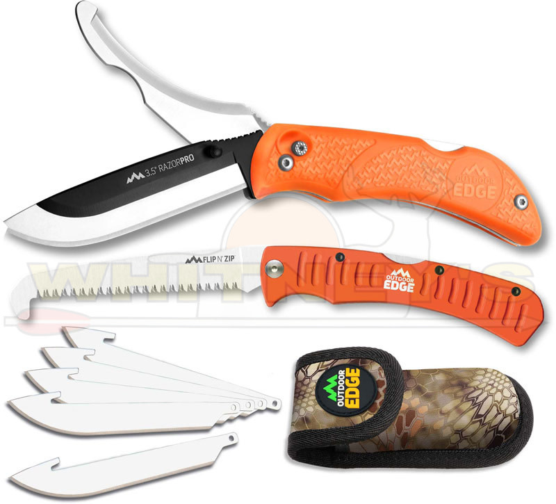 Outdoor Edge Razor-Pro Combo, Orange - Whitney's Hunting and Archery Supply