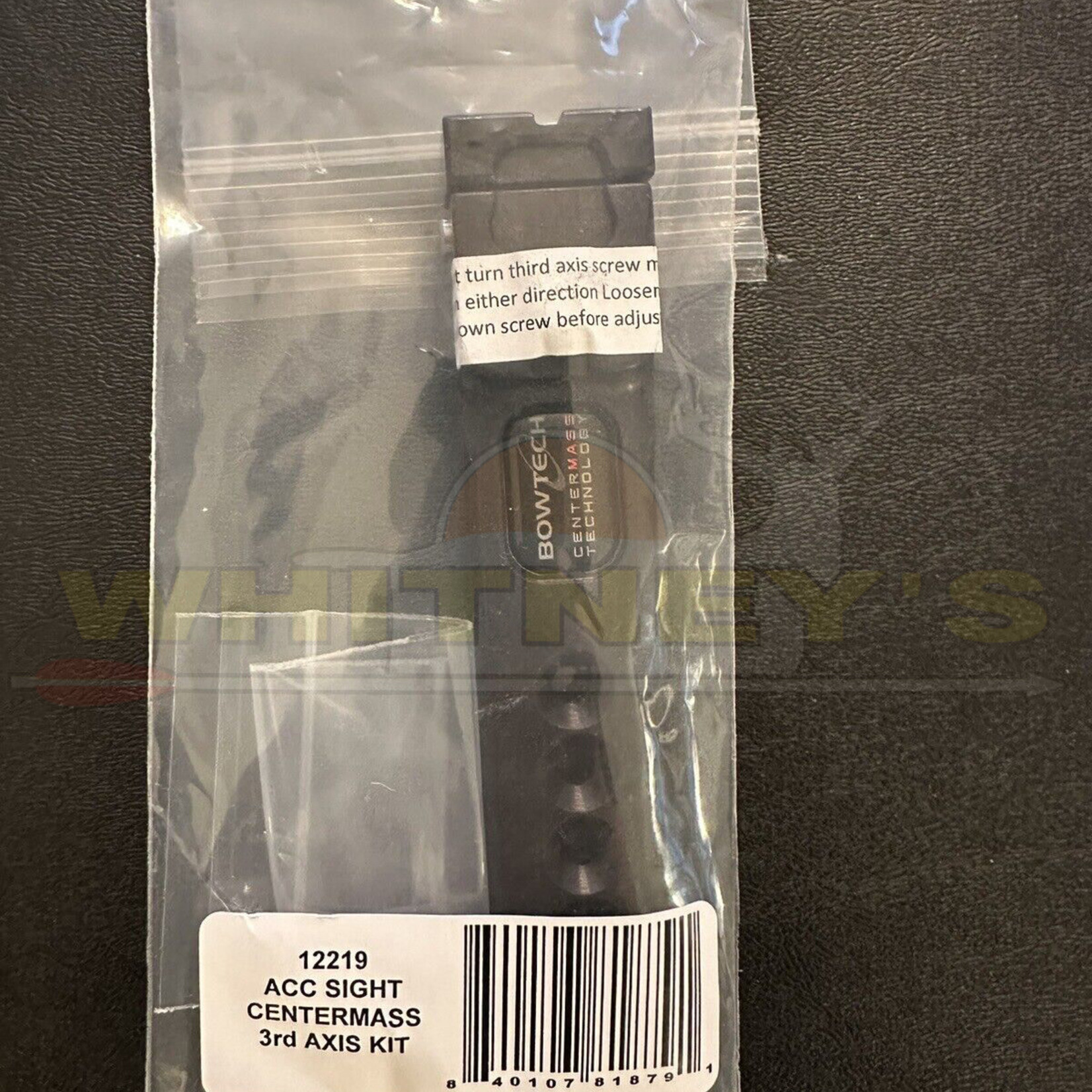 Bowtech Sight CenterMass Bar- 12219 - Whitney's Hunting and Archery Supply