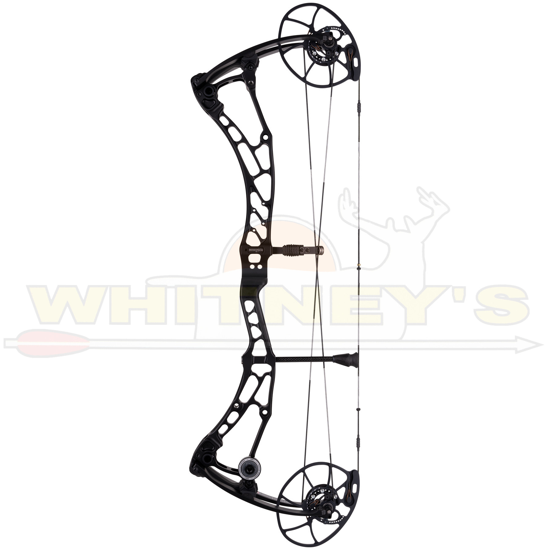 Bowtech Solution LS RH/60#, Black - Whitney's Hunting and Archery Supply