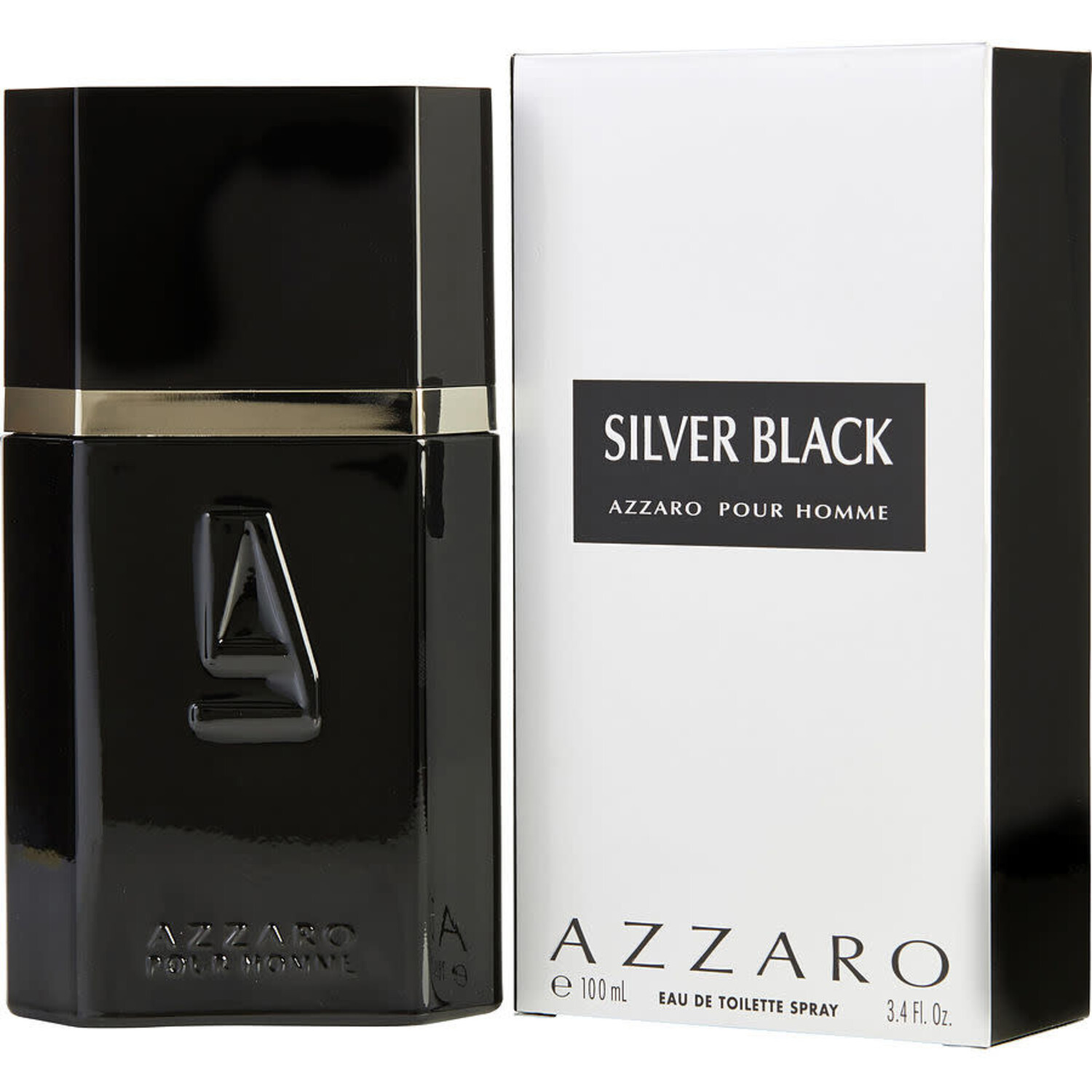 Azzaro Silver Black Pour Homme Eau de Toilette - Boutique Le Parfumier