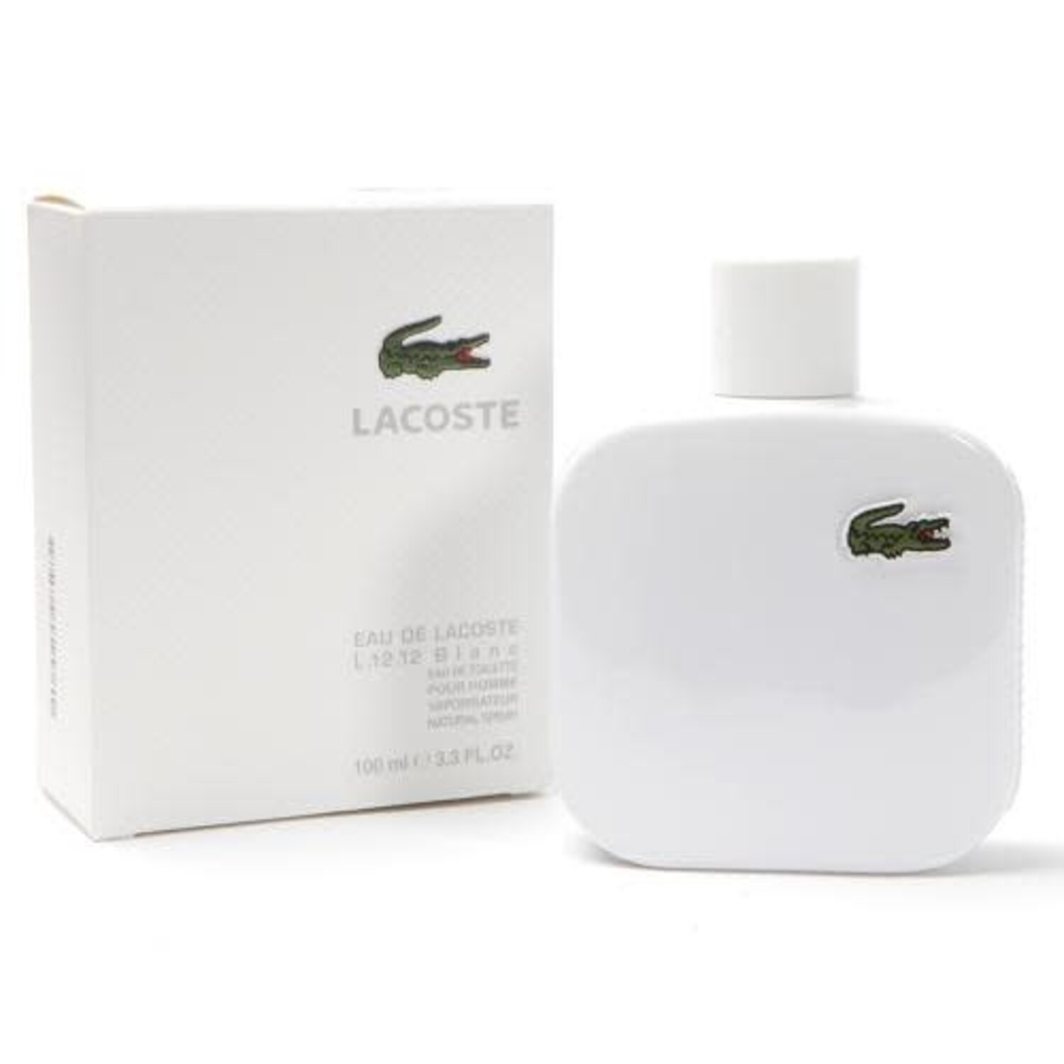 Lacoste Eau De Lacoste L12.12 Blanc For Men Eau de Toilette - Le ...