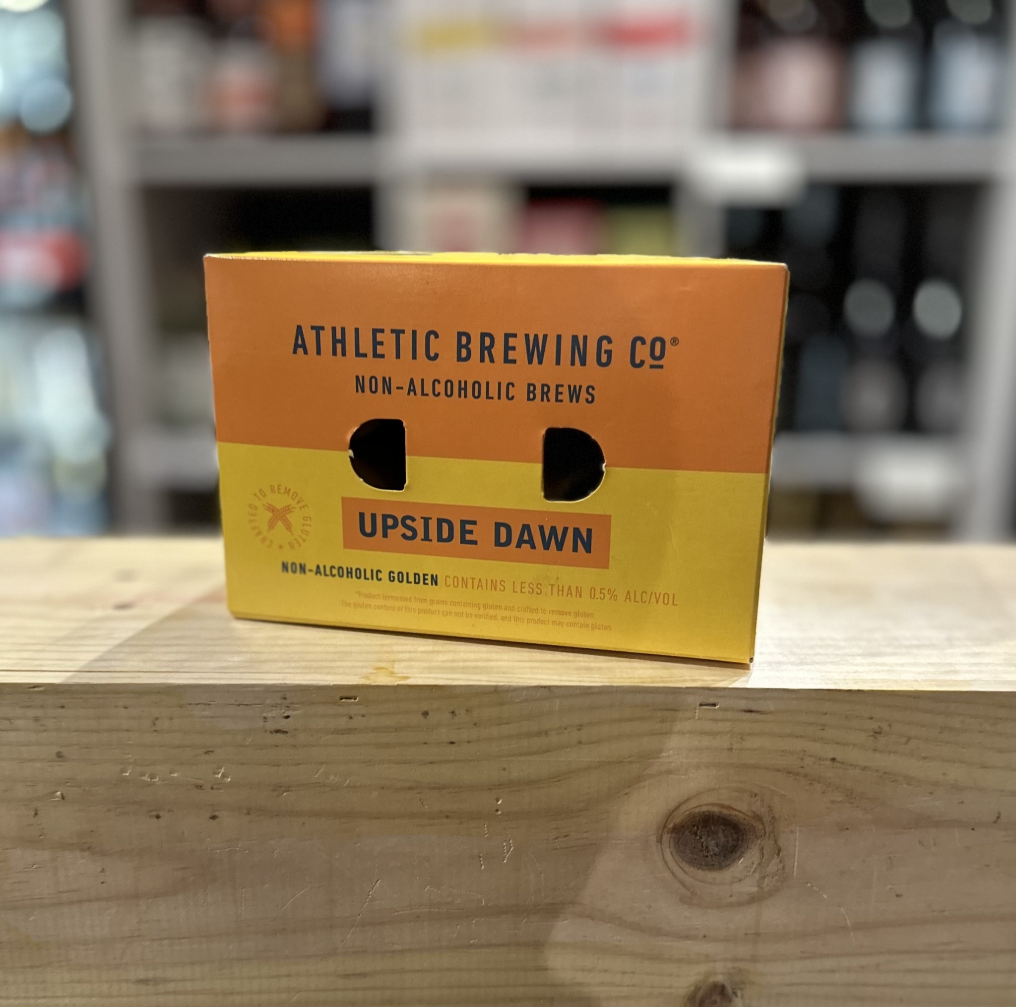 ATHLETIC BREWING CO. ATHLETIC • UPSIDE DAWN • NON ALCOHOLIC GOLDEN ALE ...