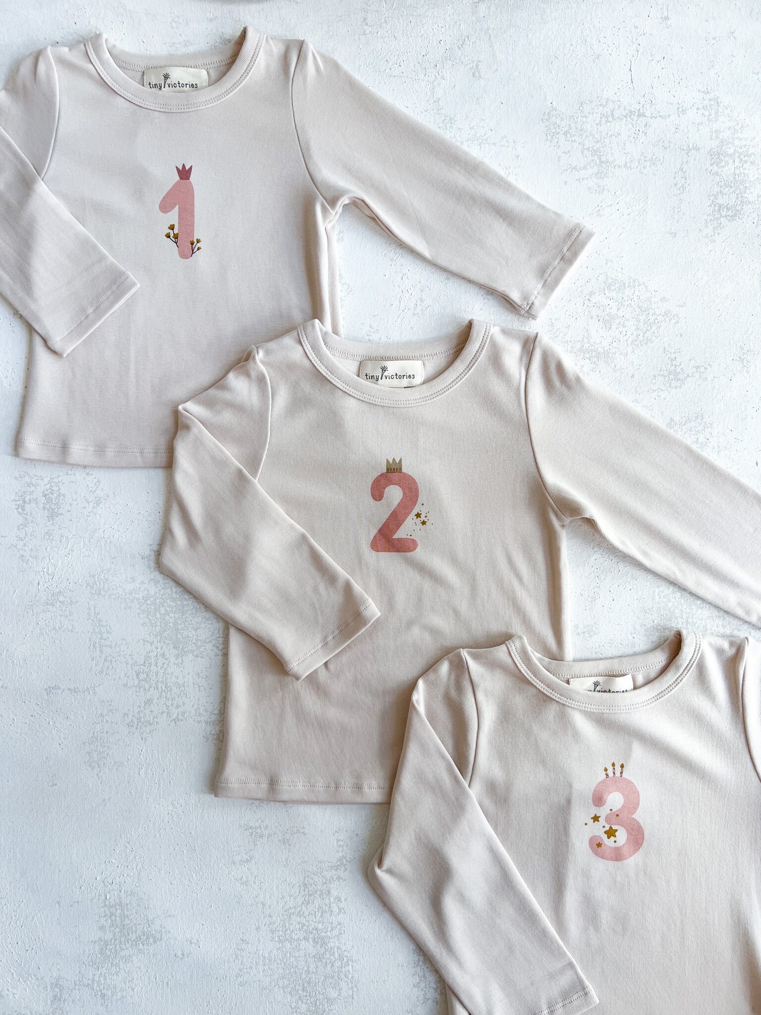 Birthday Party Numbers Tee - Elitaire Boutique