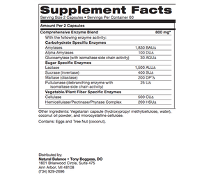 GI Support------ DIGESTIVE FORTE ULTRA from Egg White 120 CT - Natural ...