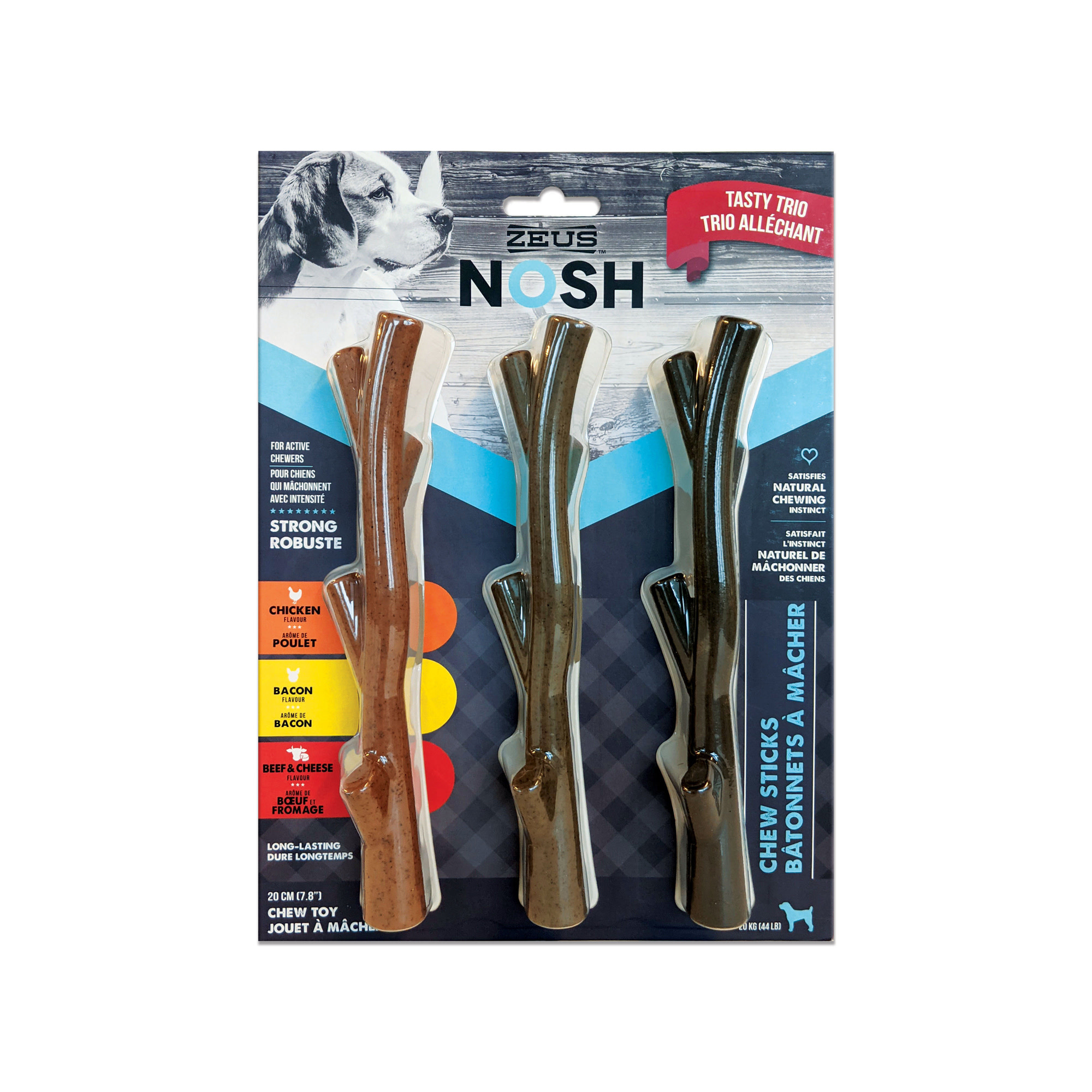 ZEUS - Nosh sturdy chew bone in stick form - Paddock Animal & Co