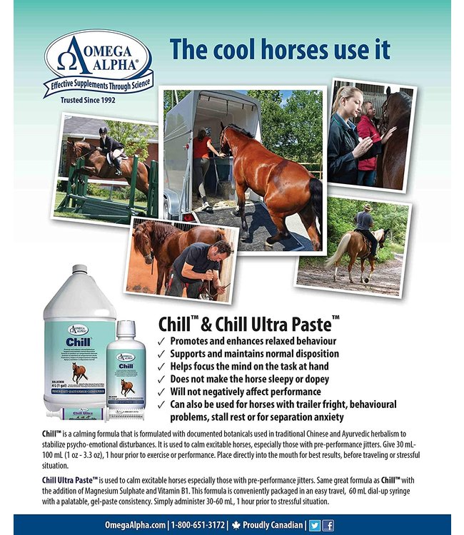 Oméga Alpha - Chill Ultra - Paddock Animal