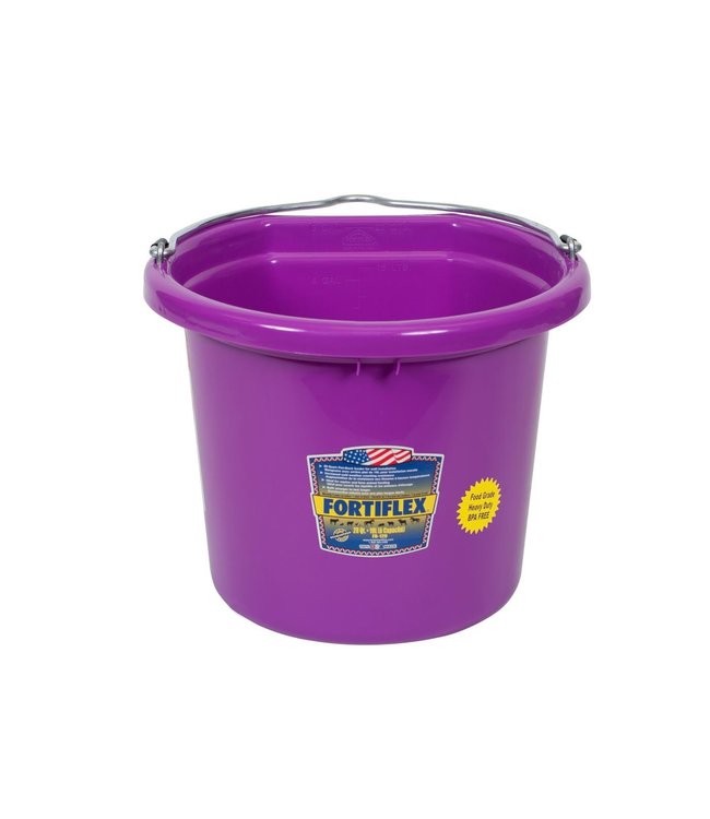 FORTIFLEX - Flat-back bucket - Dark colors - Paddock Animal & Co