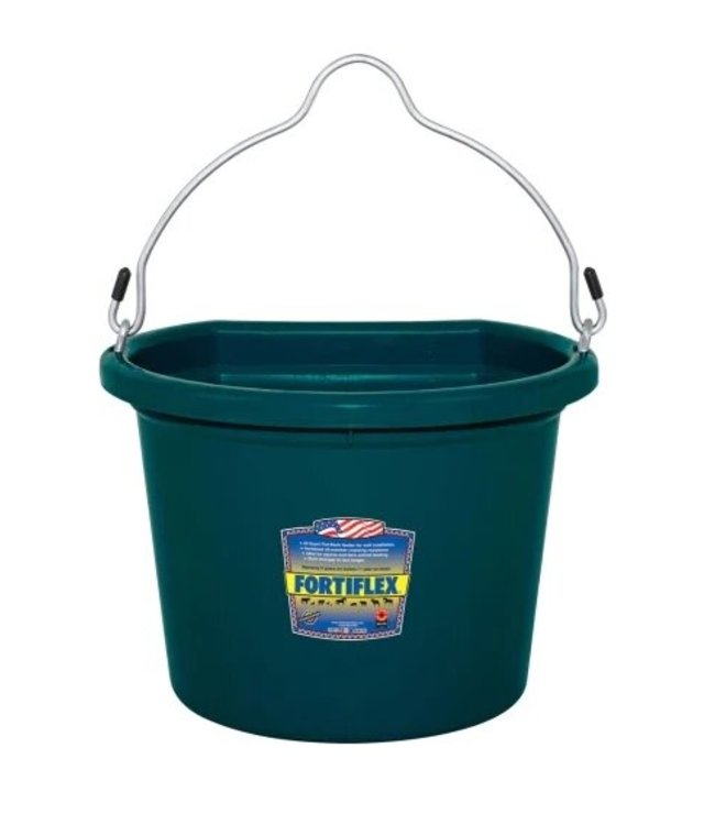 FORTIFLEX - Flat-back bucket - Dark colors - Paddock Animal & Co