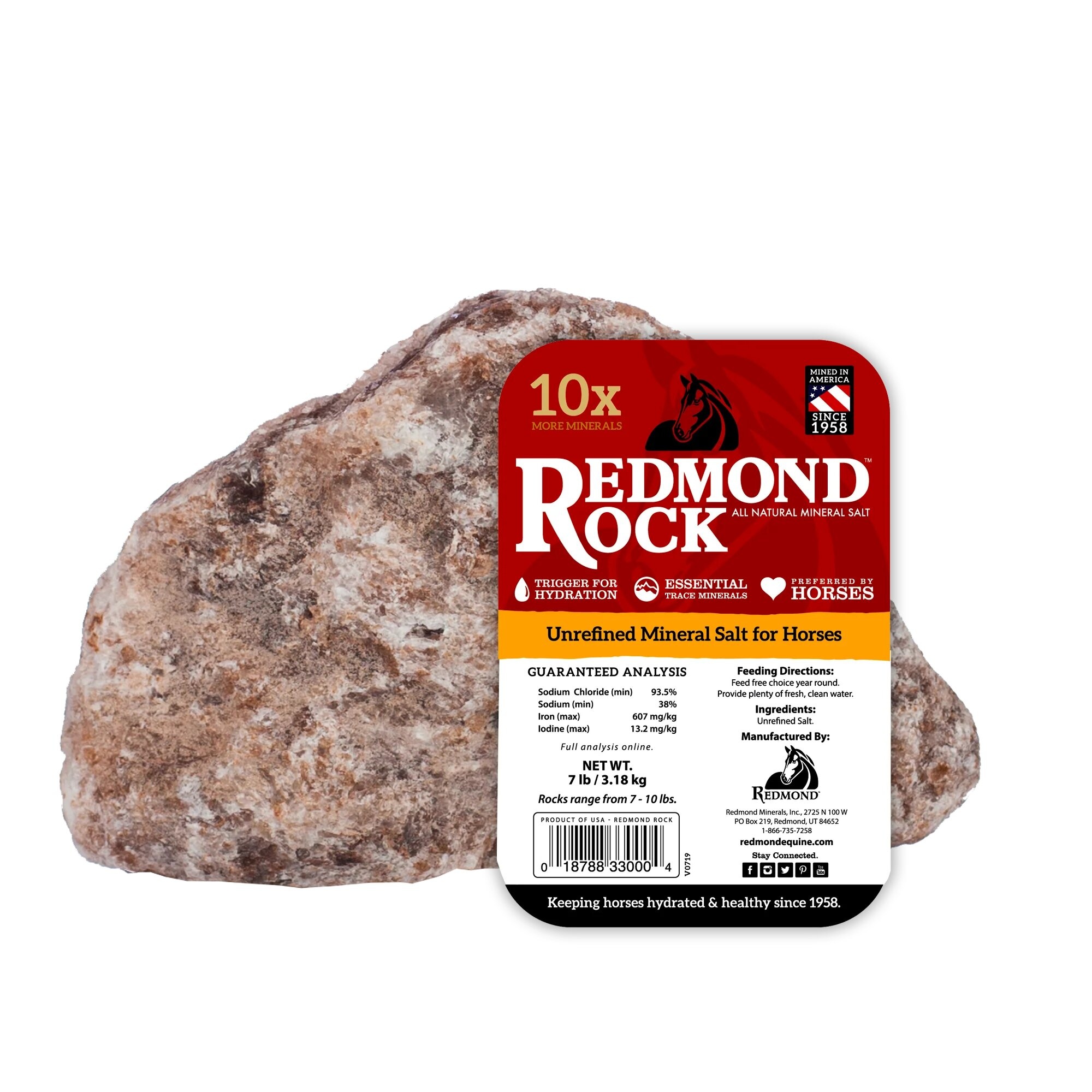 REDMOND ROCK - Salt stone (unit) - Paddock Animal