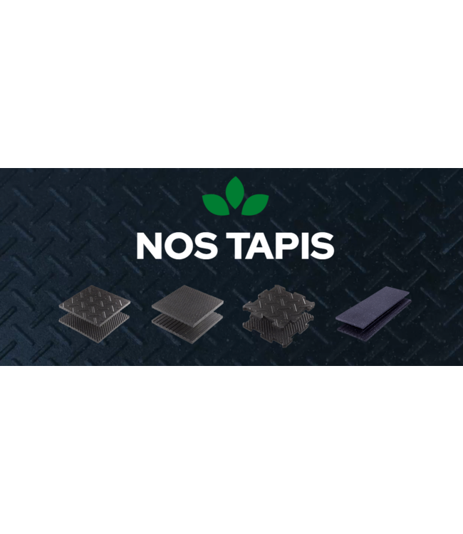 ROYAL MAT - Tapis de caoutchouc 3/4po - Paddock Animal